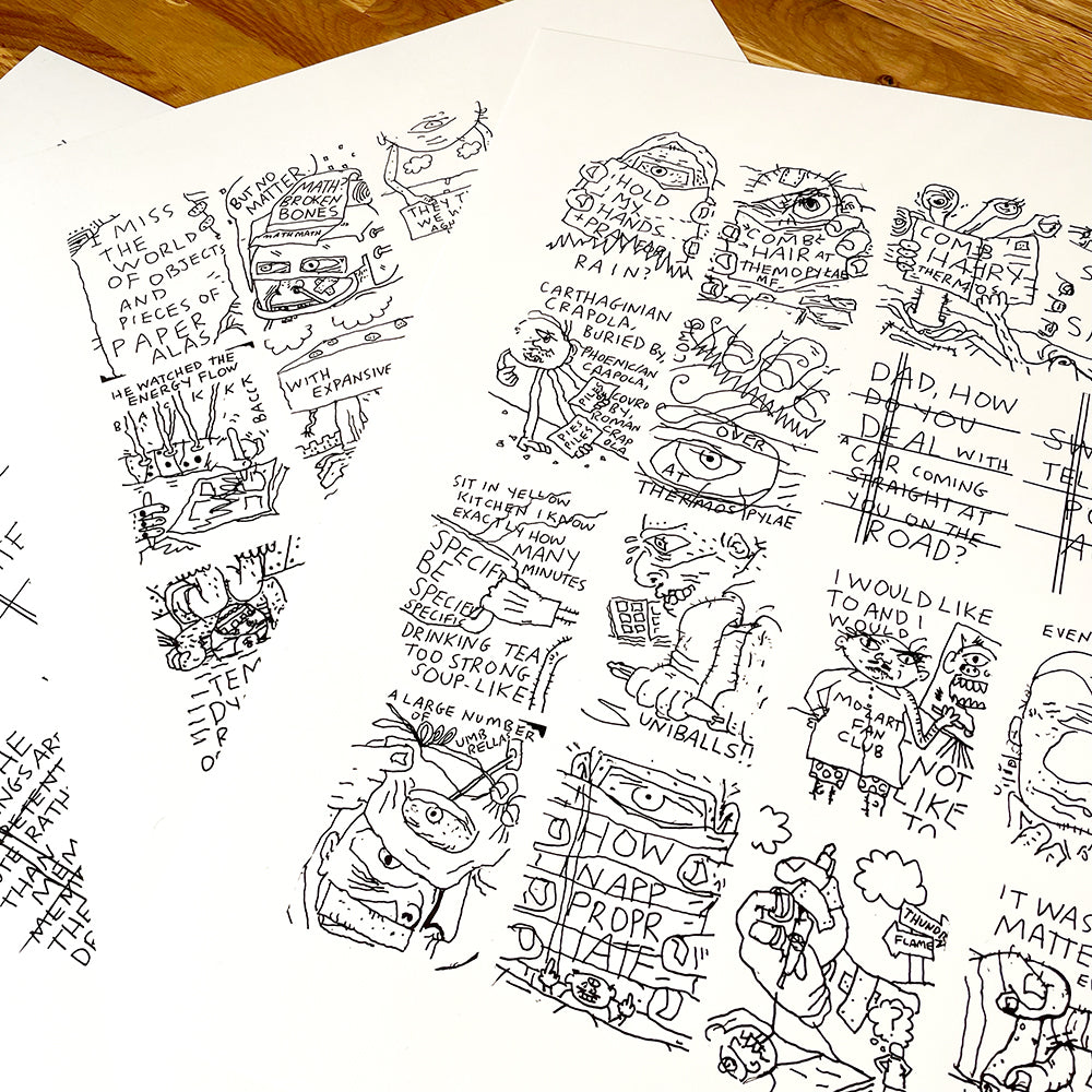 SARDOCOMICS print #3 – Speed Paste Robot AKA Steven Solomon: official store